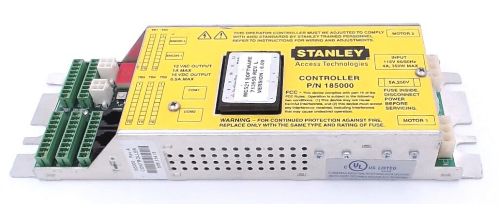 Stanley Door Controller - Maxey Moverley